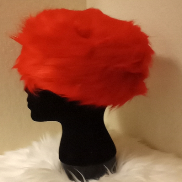 Xoxo, Carly | Accessories | Red Faux Fur Russian Toque Hat | Poshmark